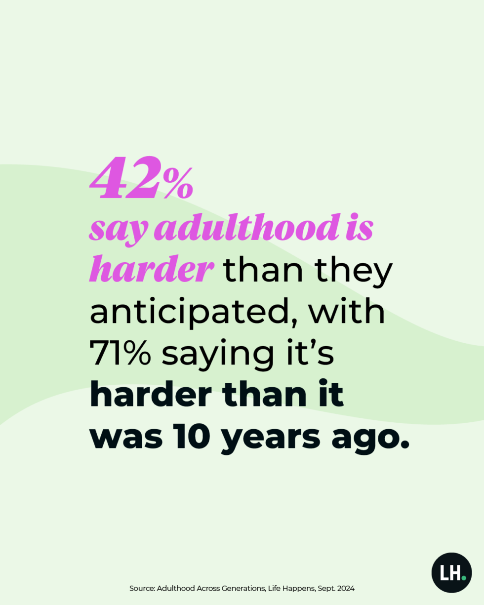 “Adulting” Across the Generations – Life Happens